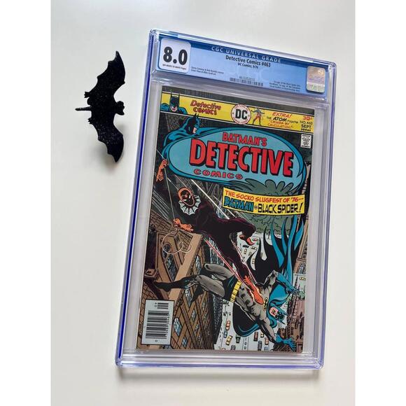 DC Comics | Other | Detective Comics 463 Cgc 8 976 1st App Of Black ...
